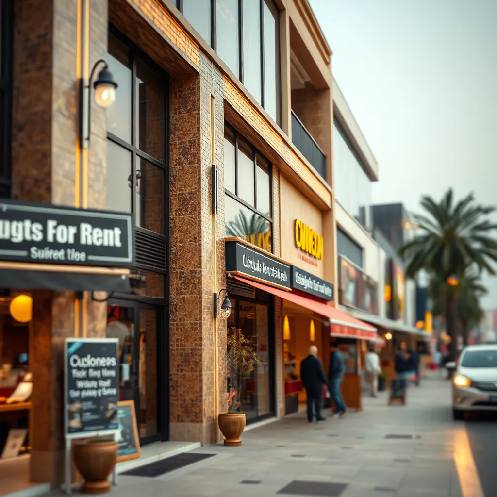 Shops for Rent: Navigating Dubai's Commercial Market